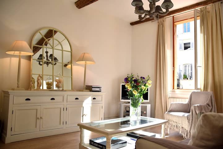 Spacieux Studio Climatisé, Vieil Antibes - Antibes