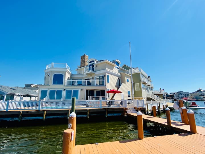 6 Br Bay Front Home W/ Private Pool-waterfront - Seaside Heights, NJ