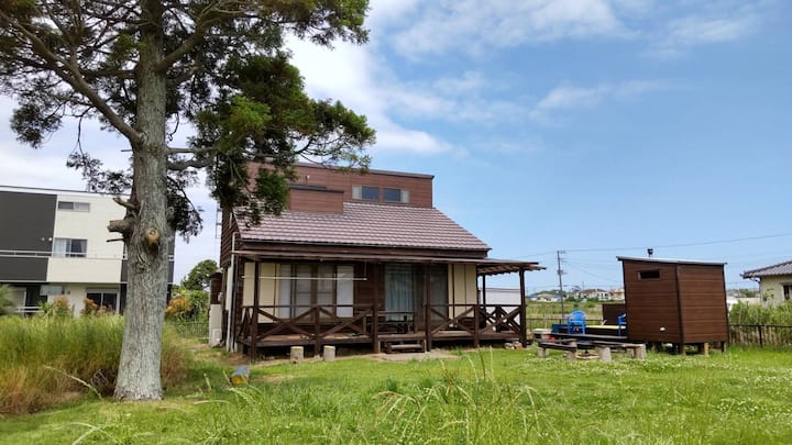 海近、サウナ小屋、コテージ風、グループ、友達家族と過ごすプライベートハウス - 도가네시