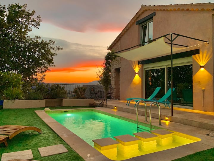 Villa Augflor With Pool And Garden - Cagnes-sur-Mer