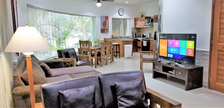 Condo Bellmare Luxury Lagon View A1 King Size Bed - Puerto Aventuras