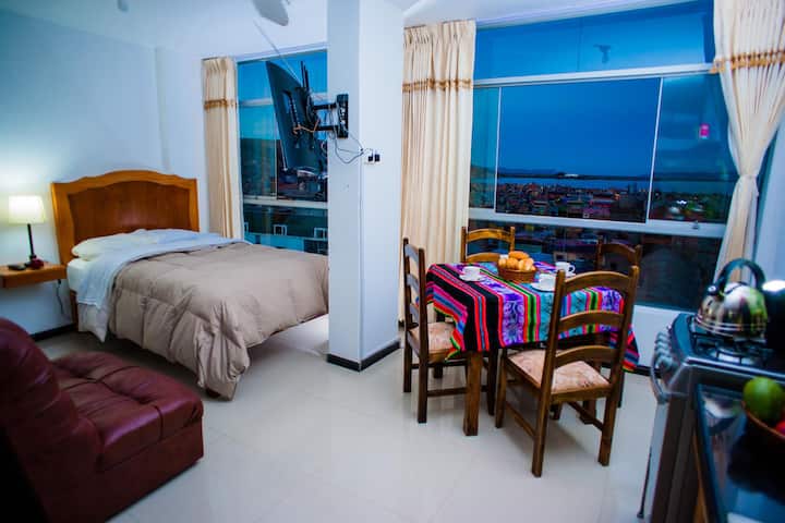 Como En Casa, Vista Espectacular Al Lago Titicaca. - Puno
