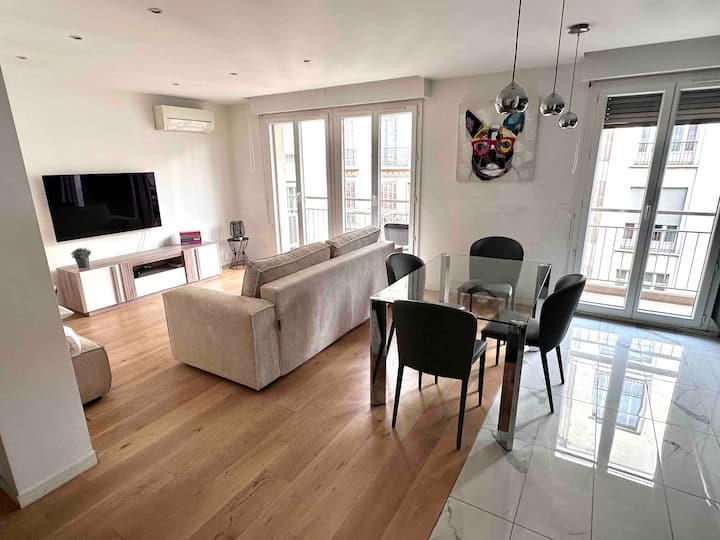 Grand T2 Moderne Carré Or Proche Vélodrome Mer - Marseille