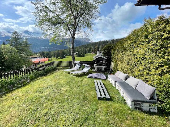 Appartement Calme Et Jardin Privé à Crans-montana - Leukerbad