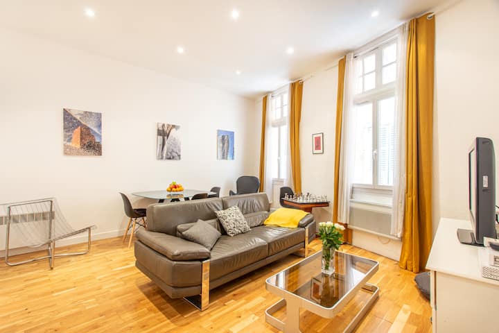 Appart Rénové 2 Chambres à Deux Pas De La Mer - ibis Nice Centre Gare