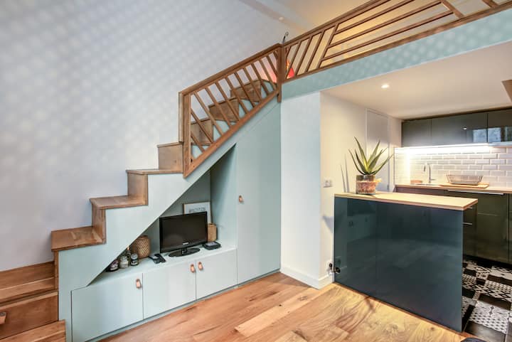 Studio Canal St Martin (Bail Mobilité Sept-mai) - Paris