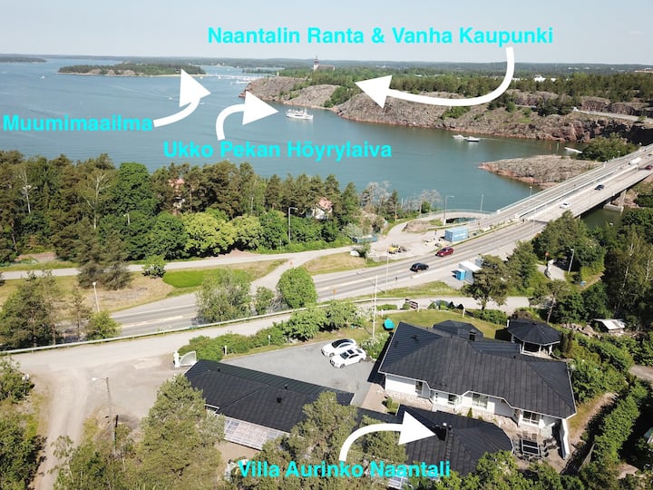 Villa Aurinko, 1-8 Persons. *Location *Cool - Naantali