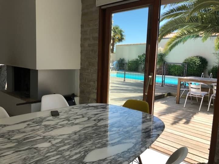 La Rochelle Les Minimes Villa Piscine Bord De Mer - La Rochelle
