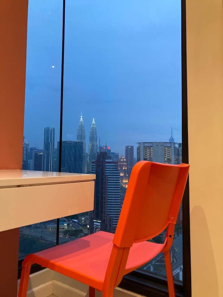 Studio Klcc View High Floor Sky Pool Sky Gym - Setapak