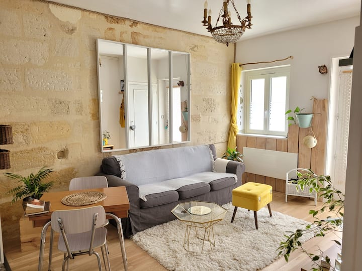 Appartement T2 Calme Sur Jardin Tram D - Lormont