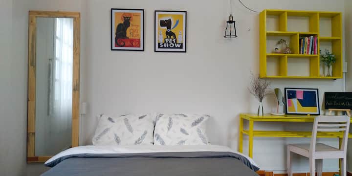 Saphir - Renovated Central Chic Studio W Balcony - Đà Lạt