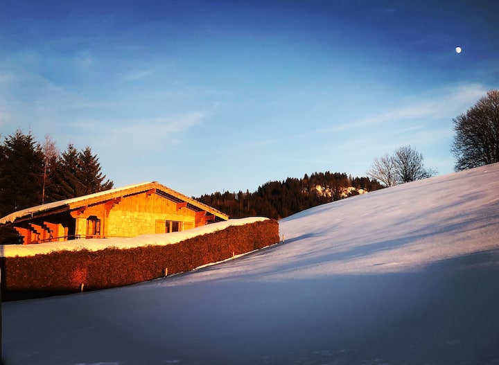 Chalet Jum - 14 Couchages - Jacuzzi - 1150m - Bellevaux