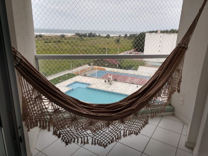 Apto Com Vista Para O Mar, Piscina E áRea De Lazer - Laguna