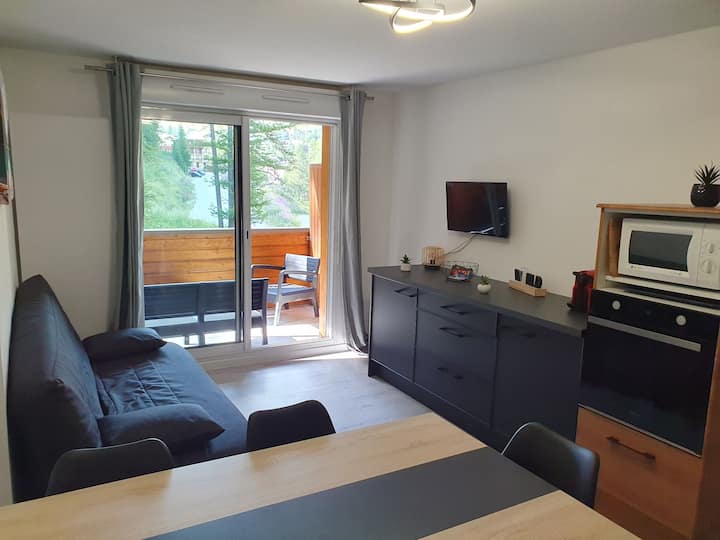 Appartement Au Calme Avec Vue Sur Les Montagnes - La Foux d'Allos