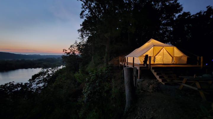 "Helluva View" Kayak+river+hike+private+view - White Pine, TN