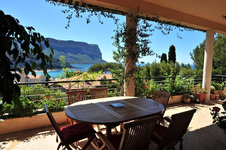 Calme, Plein Centre, Vue Mer, Grande Terrasse Sud - Cassis