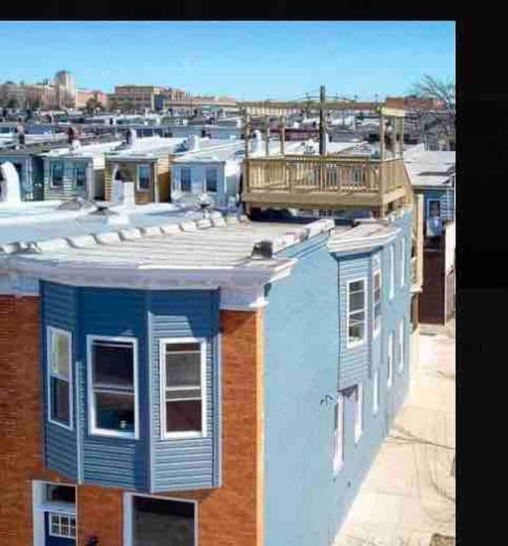 Johns Hopkins Inner Harbor Downtown 3 Bedrm W/deck - 볼티모어