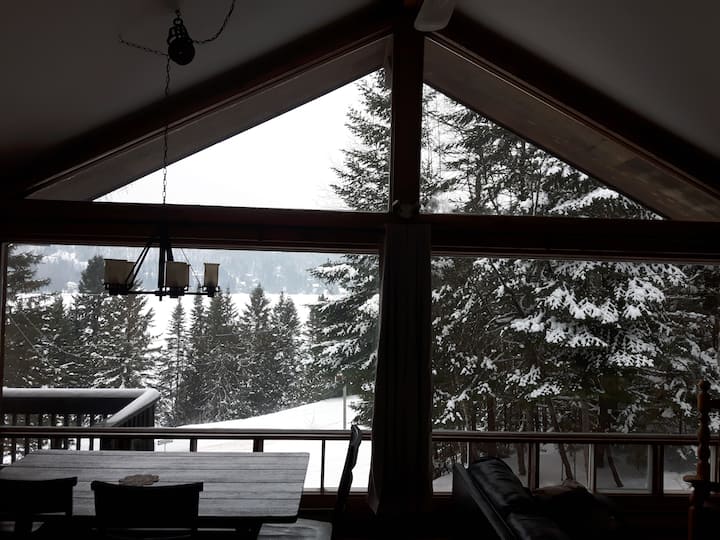 Horizon Du Lac - Chalet Rustique - Laurentides