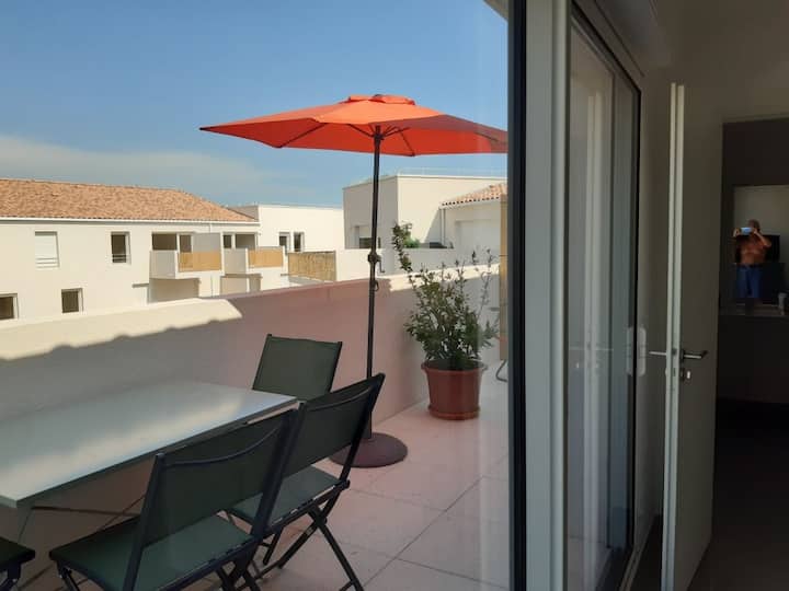 Balaruc-les-bains, Superbe Studio Neuf, Calme Et Confortable - Balaruc-le-Vieux