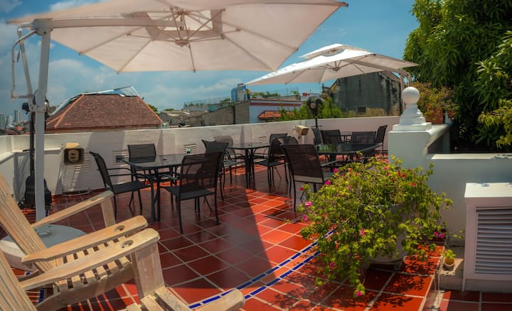 Casa Para Grupos  16 Personas Hotel Casa Baluarte - Cartagena