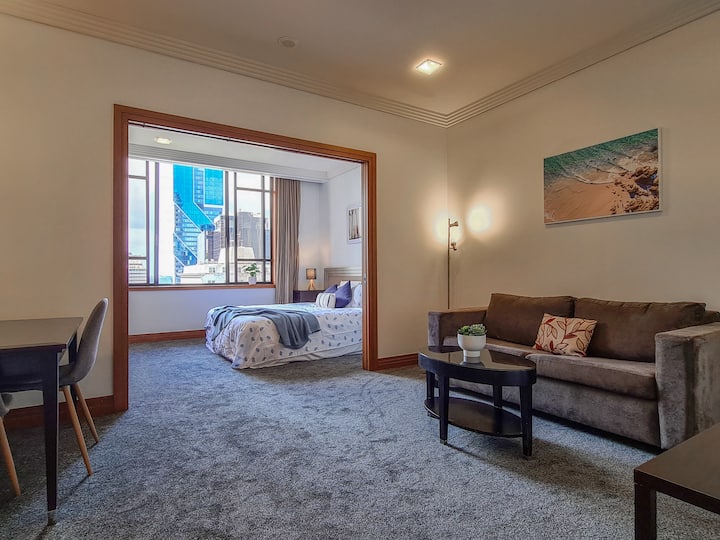 Luxury Central Auckland Apt With Pool, Sauna & Gym - 오클랜드