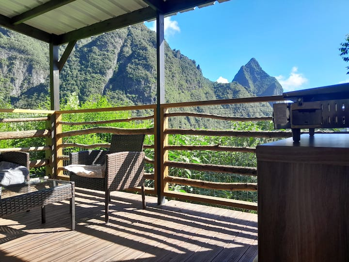 Chalet Avec Vue Panoramique - Saint-Benoît