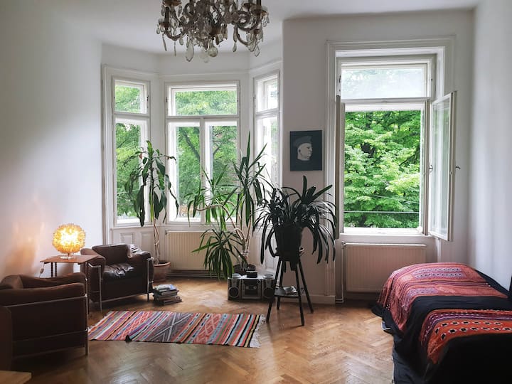 Beautiful Flat  Wien Zentrum  Vis A Vis Park 85m2 - Viena