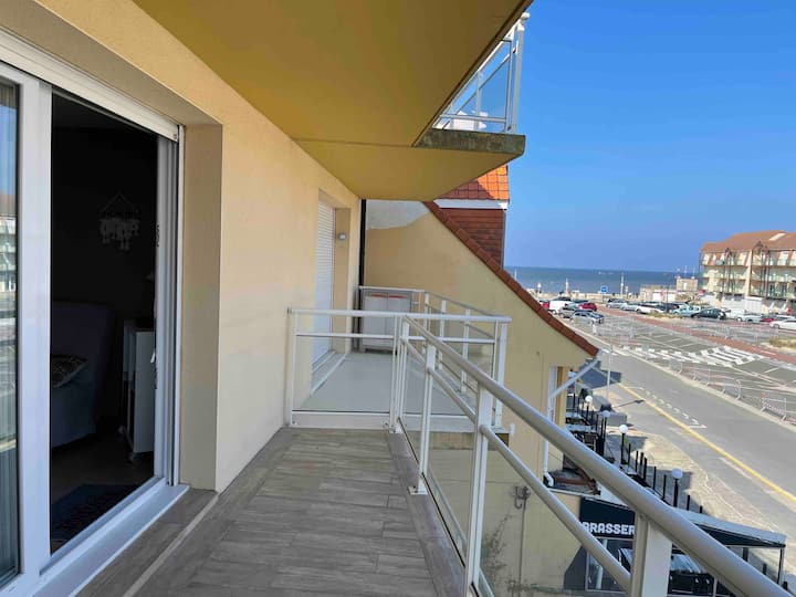 Studio Moderne Vue Mer Entre Touquet Et Hardelot - Hardelot-Plage