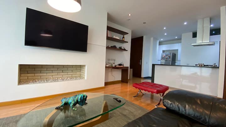Cozy Apartment Near To Parque El Virrey - Bogota