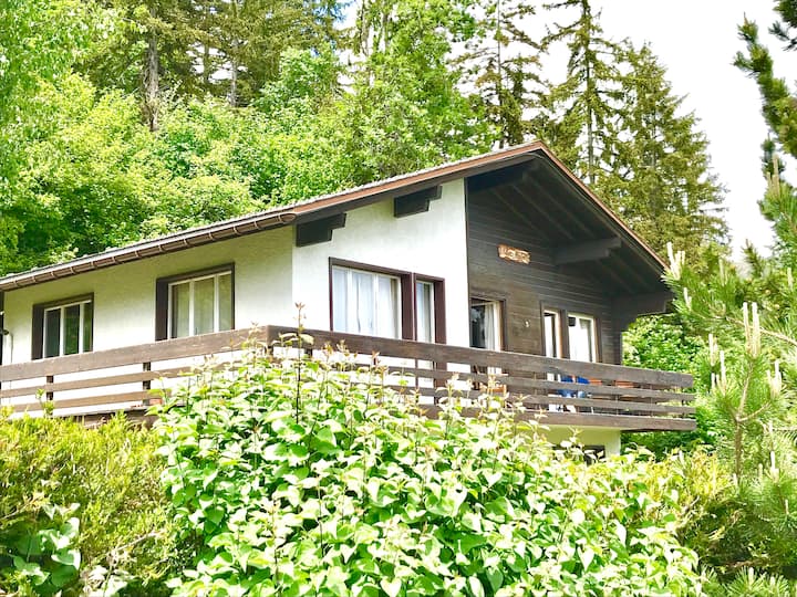 Charming Chalet Crans-montana Next To Golf And Ski - Anzère