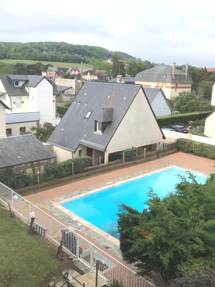 Appartement 50 M2 Vue Sur Mer, Proche Deauville - Plage de Benerville-sur-Mer