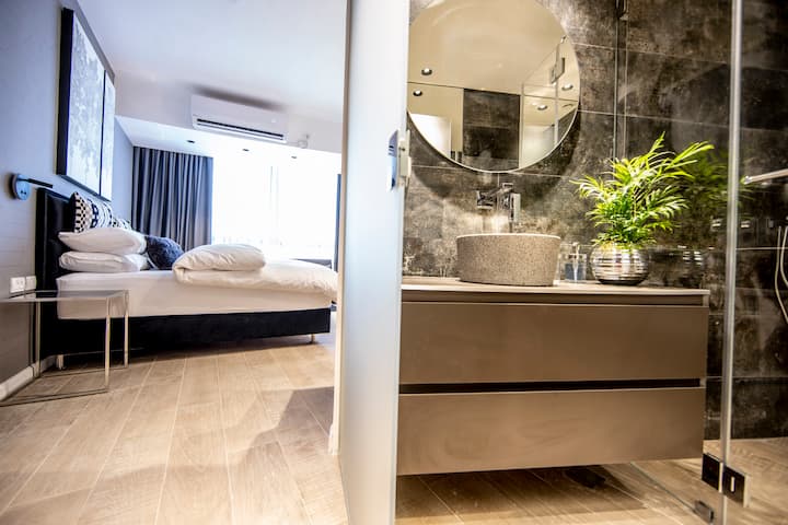 Stlye♛royal Luxury Studio Apt. Just By The Beach♛ - Telavive