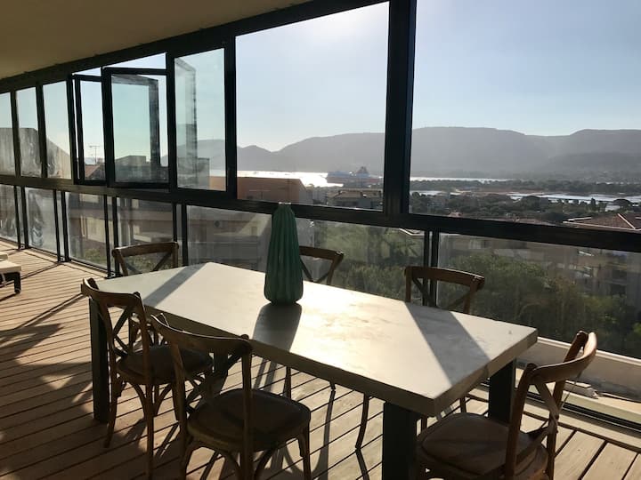 T5 Standing Porto-vecchio Vue Mer Piscine Centre - Corsica