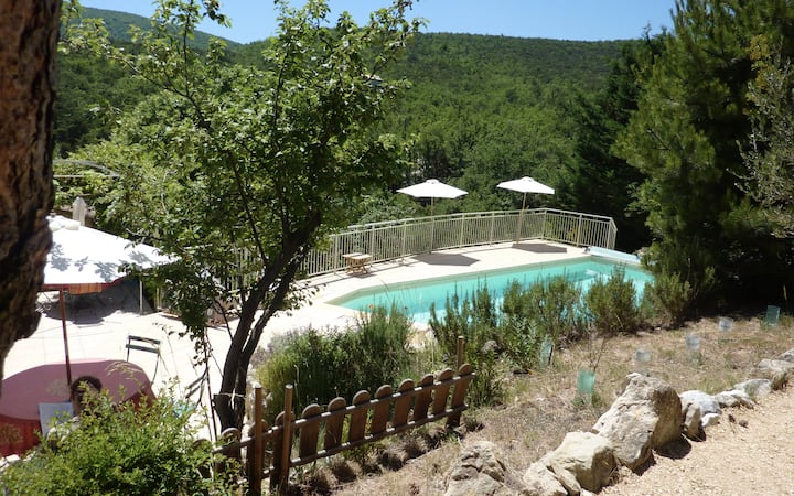 Maison Pour 12 Avec Piscine Privée Et Jardin - Dieulefit