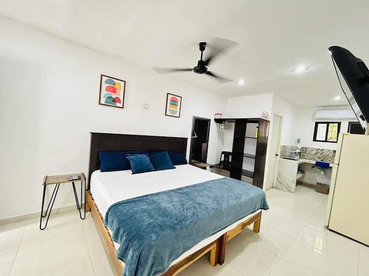 Hermoso Departamento Céntrico,c/estacionamiento - Campeche, Mexico