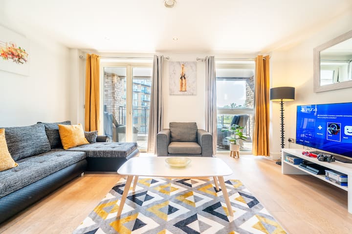 Cutty Sark Greenwich Luxury 2 Bed Apt- Ps4 Console - London
