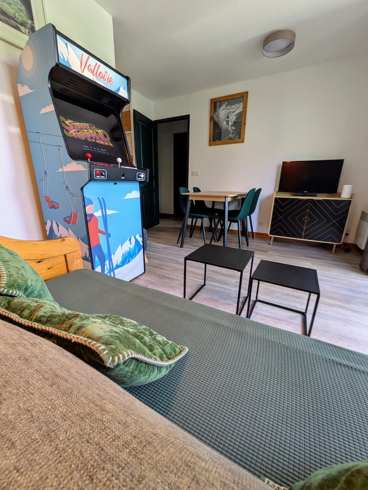 T2 Cosy 4* Parking/piscine/sauna/ménage/jeux/ - Les Karellis