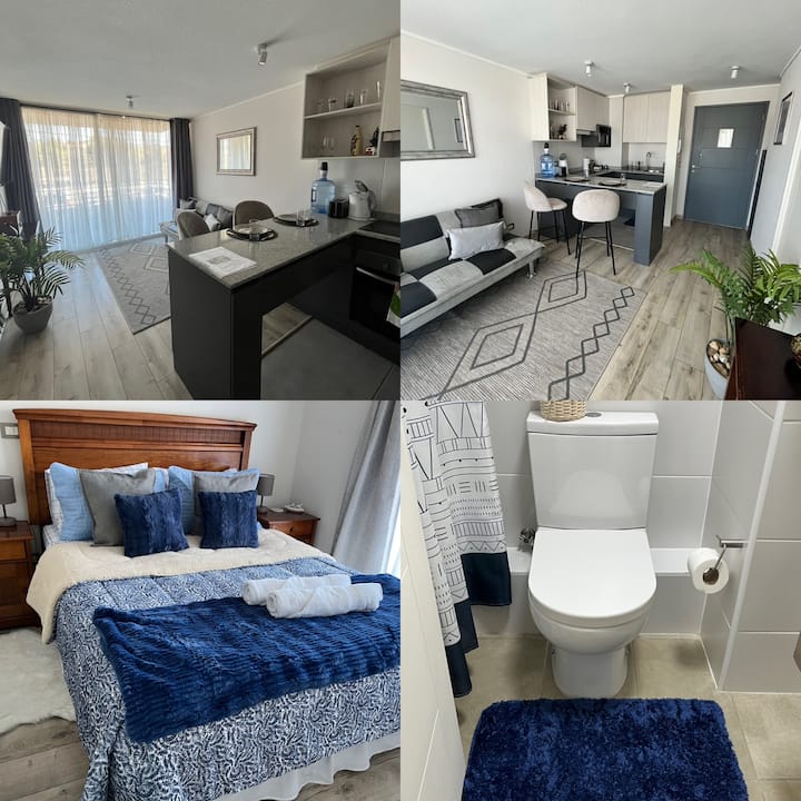 Acogedor Y Lindo  Departamento Nuevo Un Dormitorio - Quilpué