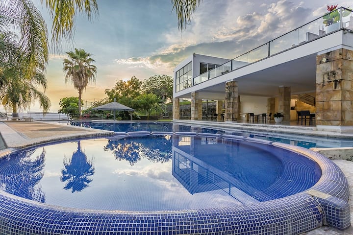 Residencia Modena, Jacuzzi. Vista Espectacular - Temixco