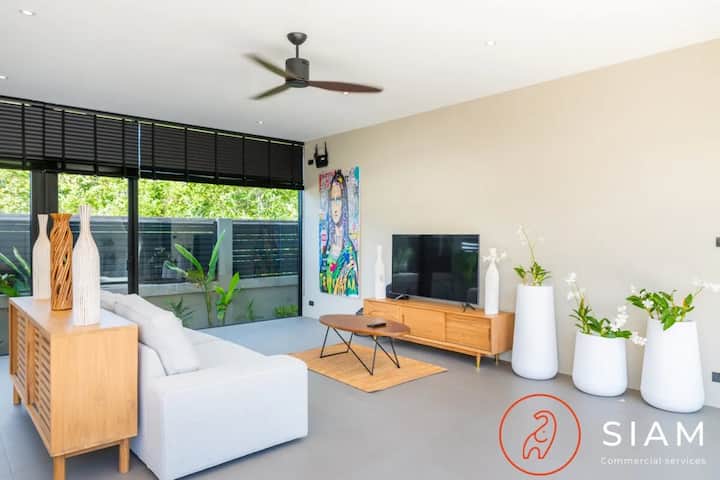 Villa Moderne 2 Chambres Avec Piscine Privée - Koh Samui