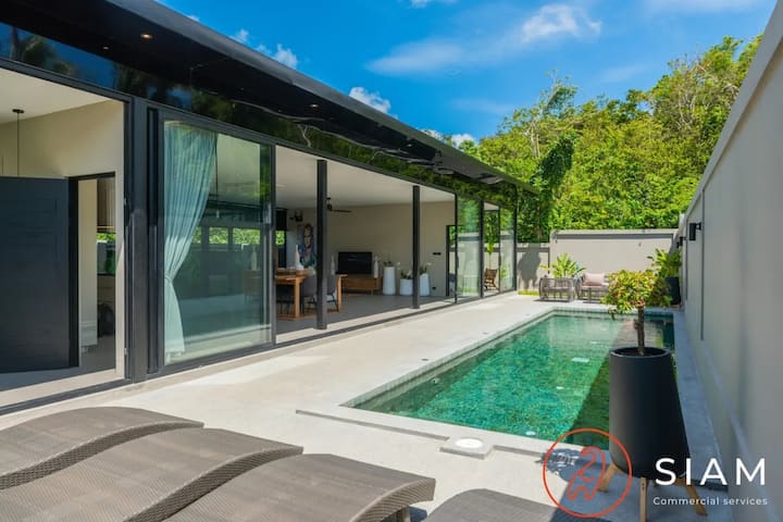 Villa Moderne 2 Chambres Avec Piscine Privée - Koh Samui