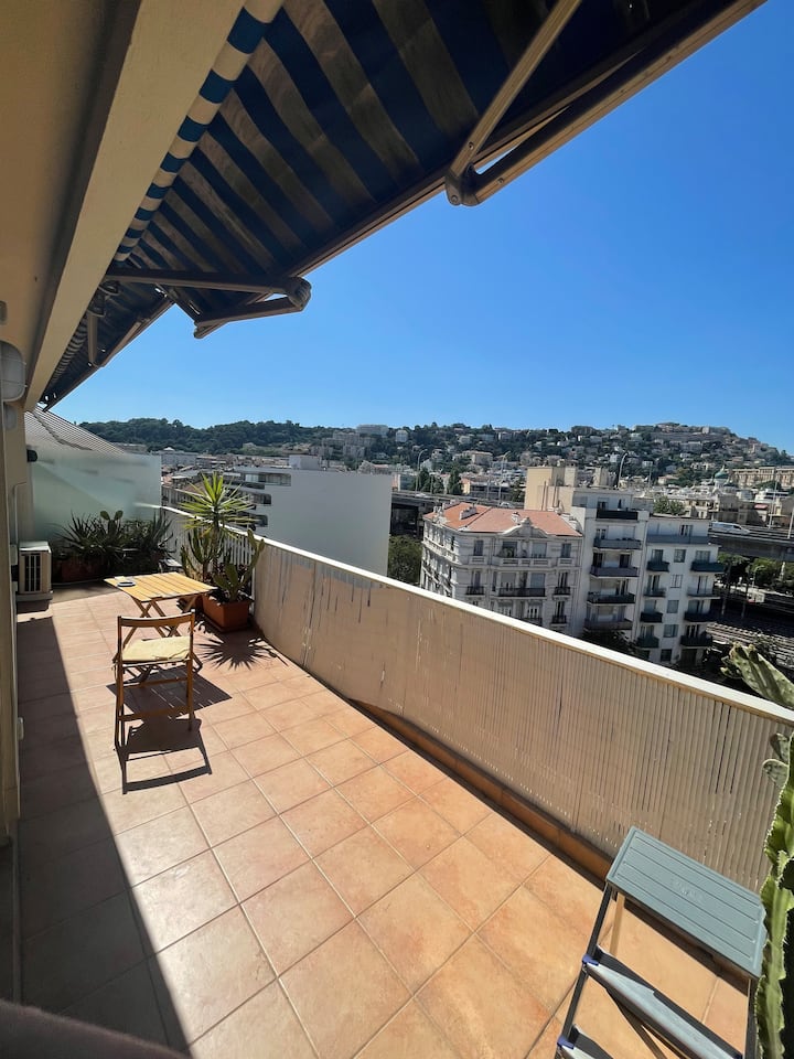 Studio Avec Vue ÉPoustouflante - Nice