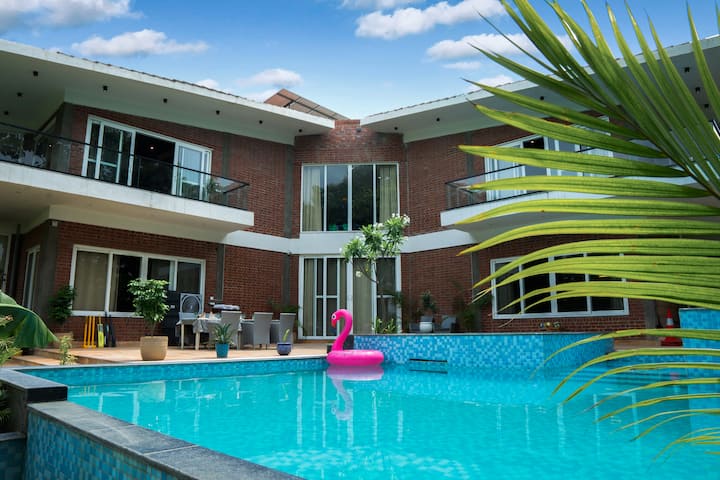 Tisya Farm | Gurgaon | Lux Villa |Pvt Pool+jacuzzi - Manesar