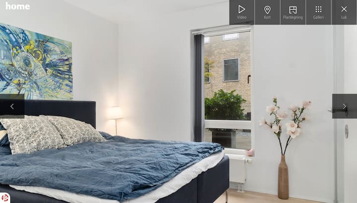 Central Lejlighed 103kvm 3-værelser - Aarhus