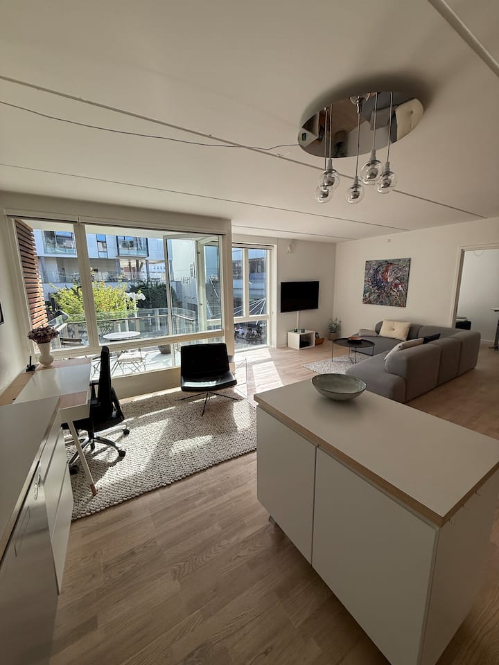 Central Lejlighed 103kvm 3-værelser - Aarhus