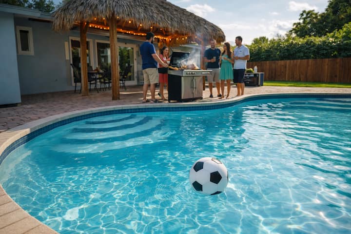 Deerfield Beach World Cup Stay Pool Home 10 Guests - Deerfield Beach, FL