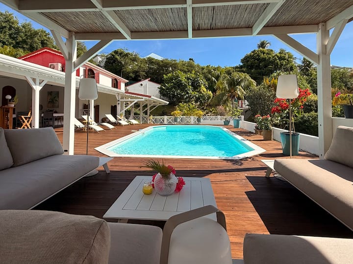 Spacieuse Villa Corossol Avec Piscine Et Jeux - Guadeloupe