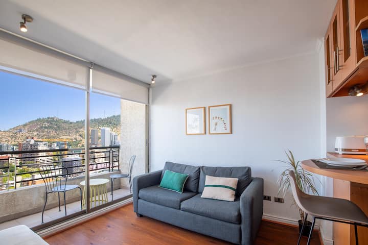 Luminoso Y Moderno Departamento - Santiago, Chile