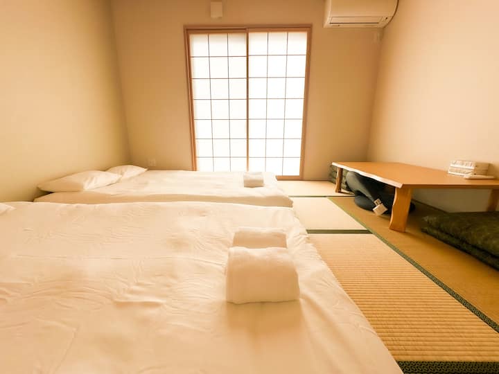 新和式101~南海機場線直達・車站3分鐘・3站難波・公園餐廳超市 - Osaka, Japan