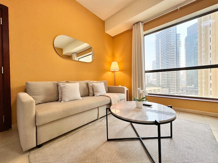 Dweller Sun & Sand! - King Bed, Sofa Bed! Sleeps 4 - Dubai